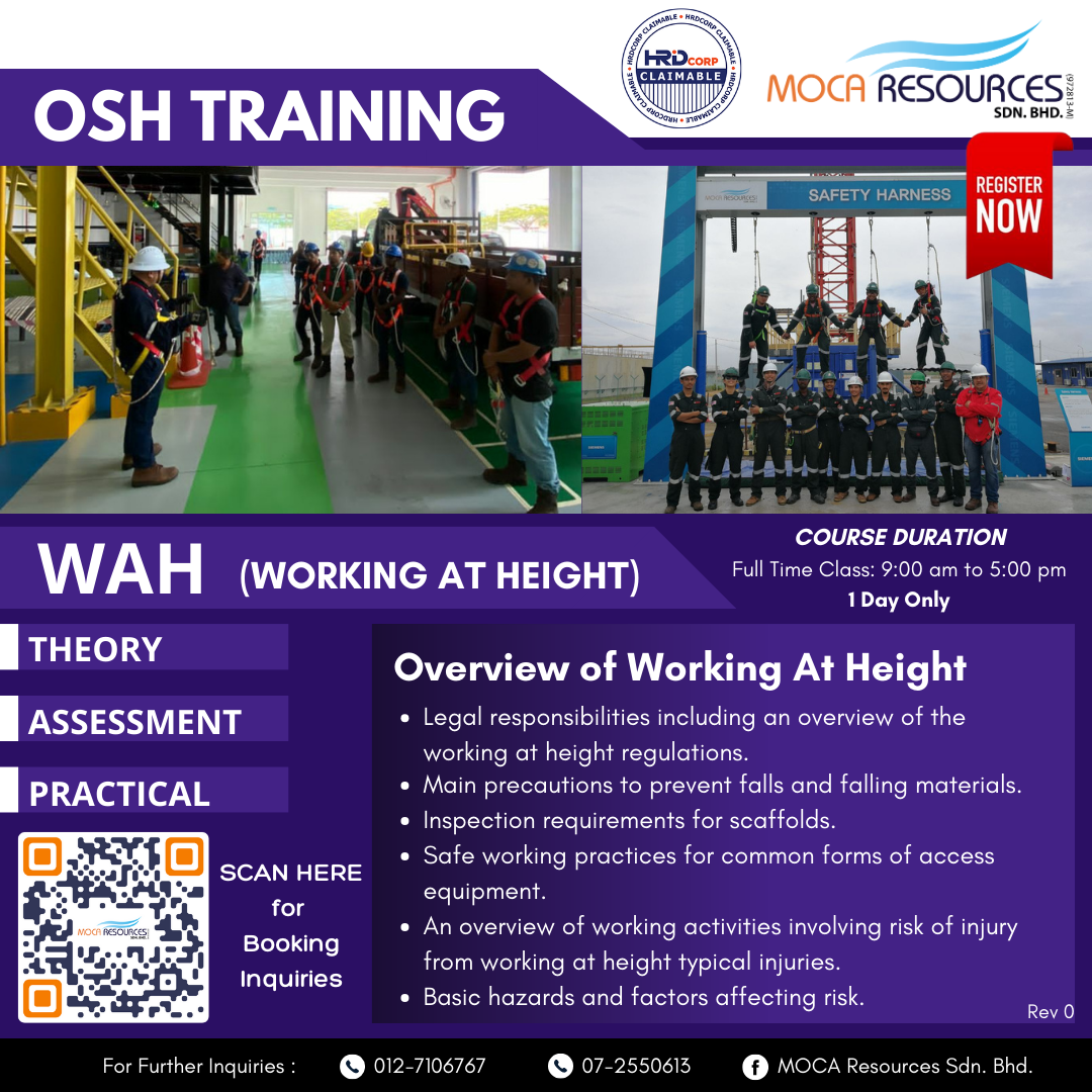 WORKING AT HEIGHT - MOCA Resources